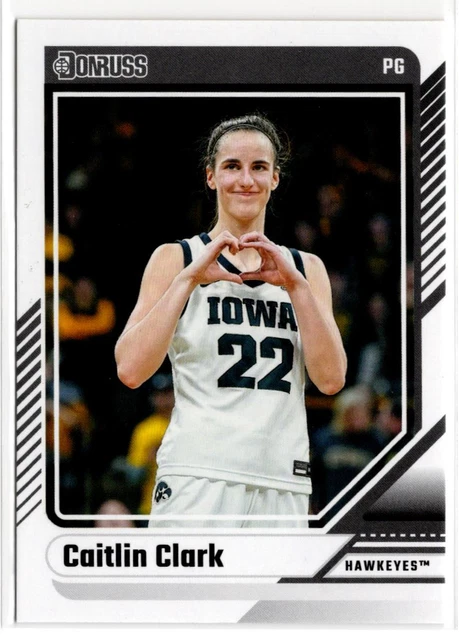CAITLIN CLARK 2024-25 Caitlin Clark Collection #11 Donruss Iowa ...