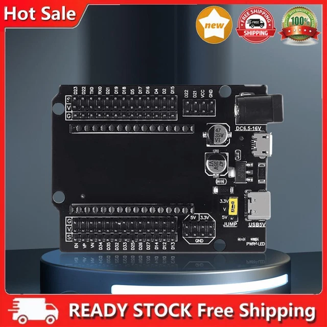 ESP32 POWER BOARD Module Graphic Programming 30Pin GPIO Distribution ...