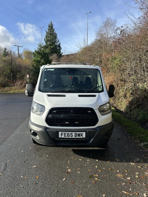 2015 FORD TRANSIT Mk8 Single Cab Tipper 2.2 With Tail Lift Caged ...