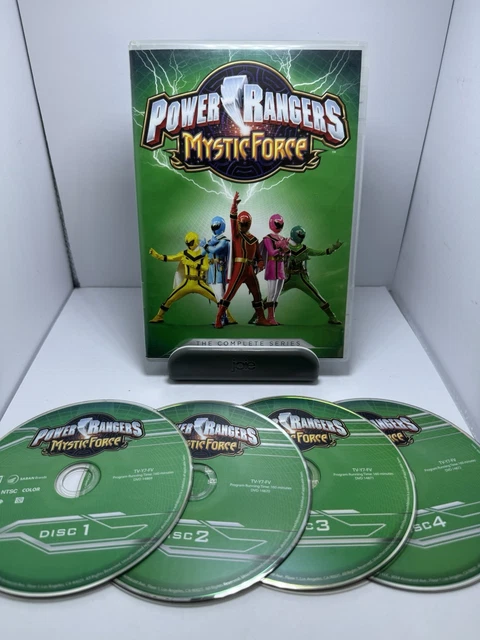 POWER RANGERS MYSTIC Force - The Complete Series 4 DVD Set - 2017 $16. ...