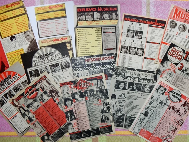 BRAVO HITS DER WOCHE CHARTS 1970-1979 - KEINE KOPIEN NUR ORIGINALE! ( á ...