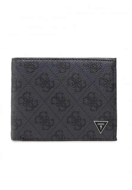 PORTAFOGLIO GUESS VEZZOLA 4G logo portamonete SMEVZLLEA20 black EUR 76 ...
