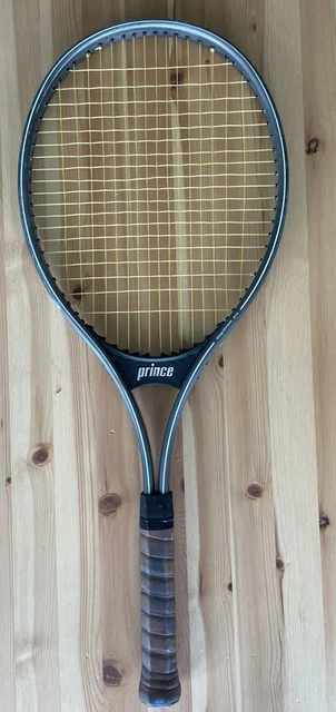 PRINCE MAGNESIUM PRO 110 Tennis Racquet 4 1/2 Leather Grip and Cover ...
