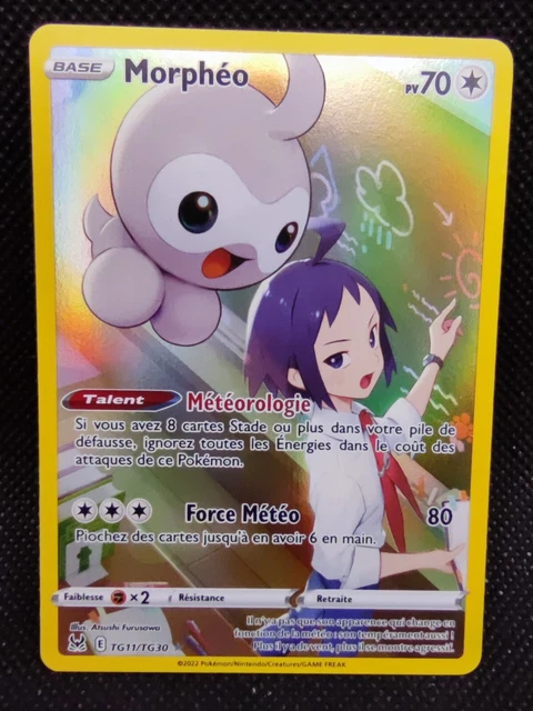 CARTE POKEMON MORPHEO - Origines Perdues EB11 FR - TG11/TG30 - Neuf EUR ...