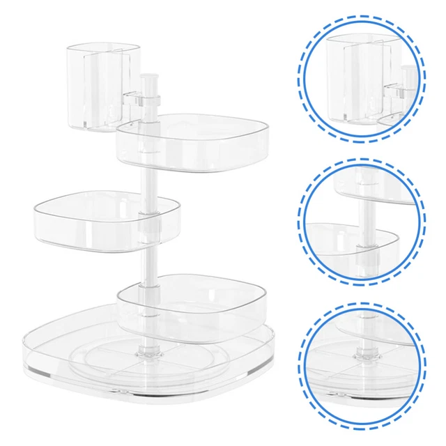 GRILLE TOURNANTE RACK De Stockage Rotatif Support Rangement Table Box ...