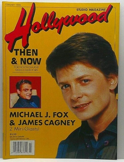 HOLLYWOOD STUDIO MAGAZINE Feb 1990 Michael J. Fox James Cagney £7.81 ...