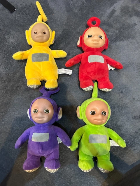 TELETUBBIES COMPLETE SET Of 4 Talking Soft Toy Plush Figures Bundle ...