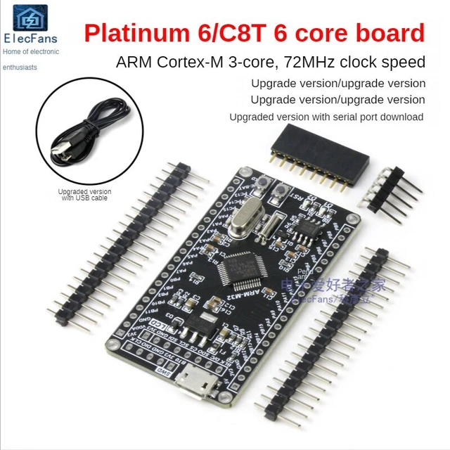 STM32F103C6T6 MCU DEVELOPMENT Board Module Printed Circuit Board ...
