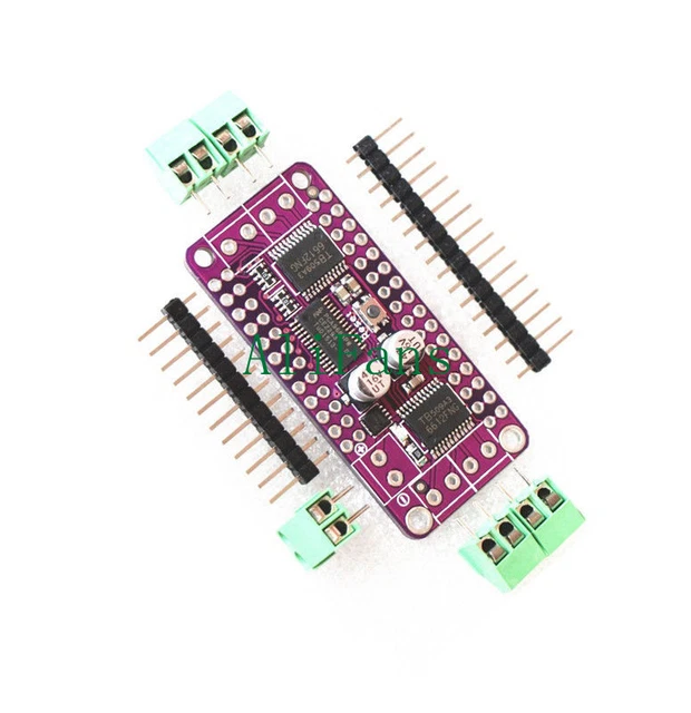 STEPPER MOTOR DUAL DC motor Driver Controller Board for Arduino PCA9685 ...