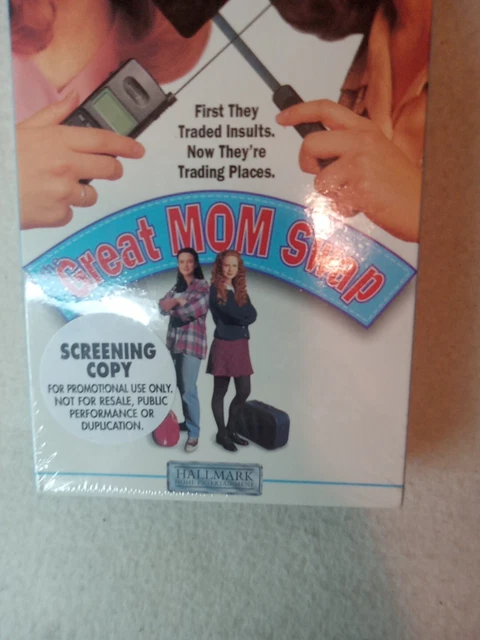 GREAT MOM SWAP VHS Hallmark Home Entertainment 1995 Screener Copy NEW ...