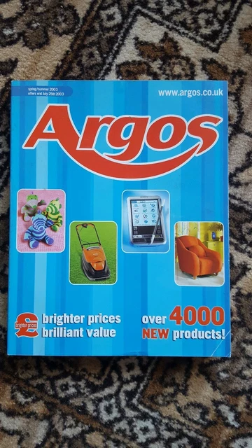 WEIGHTY VINTAGE RETRO Argos Extra Spring/Summer 2003 Catalogue. £10.00 ...