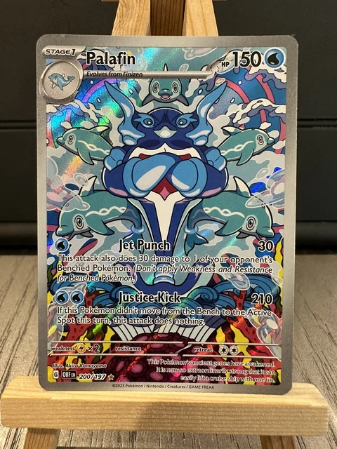 POKEMON PALADIN CHARACTER Art - Obsidian Flames - 200/197 - Pack Fresh ...