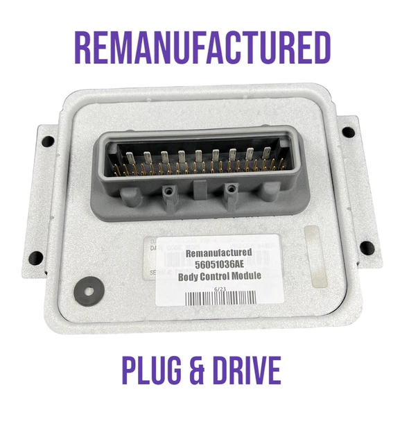 05 DODGE RAM 1500 FCM BCM Body Control Module Multifunction Unit ...