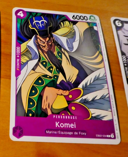 ONE PIECE CARD Game Carte Francaise Eb02-034 Fr Mint 2025 EUR 1,84 - PicClick FR