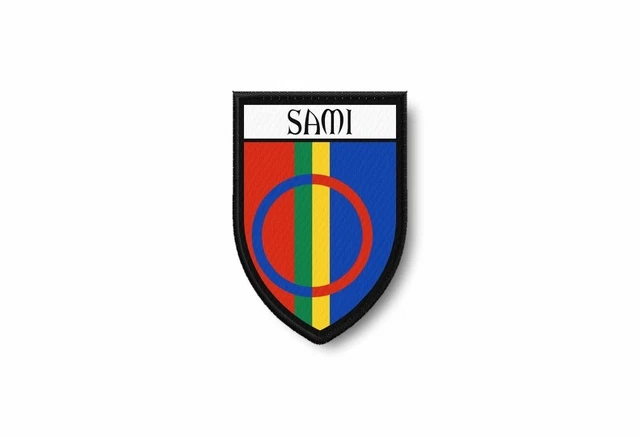 PATCH AUFNÄHER BÜGELBILDER aufbügler flagge flaggen fahne samen sami ...