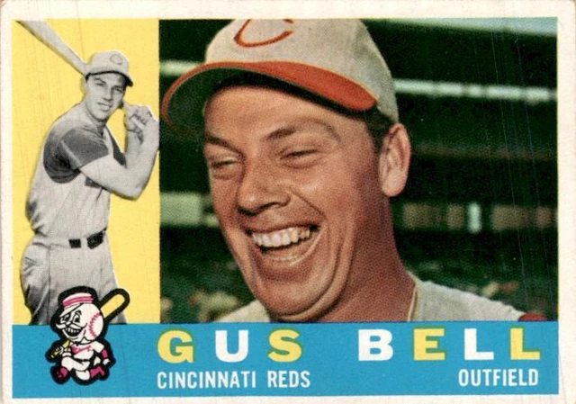 1960 TOPPS #235 Gus Bell Cincinnati Reds Original Vintage EUR 3,85 ...