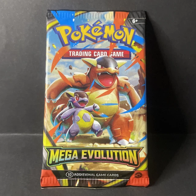 POKÉMON TCG MEGA EVOLUTION Single Booster Pack New Sealed English EUR 8 ...