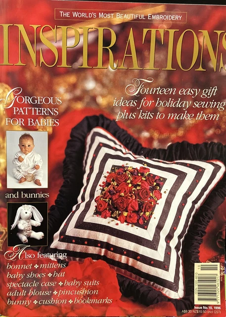 INSPIRATIONS MAGAZINE WORLD'S Most Beautiful Embroidery - Issue #10 ...