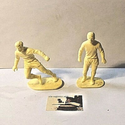 SOLDATINI TOY SOLDIERS Airfix Calciatori Footballers plastica 1:32 cm 5 ...
