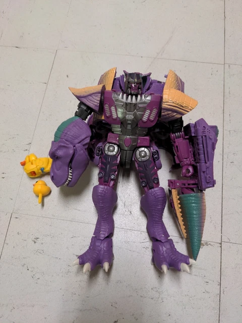 TRANSFORMERS KINGDOM MEGATRON complete Hasbro WFC Beast Wars ...