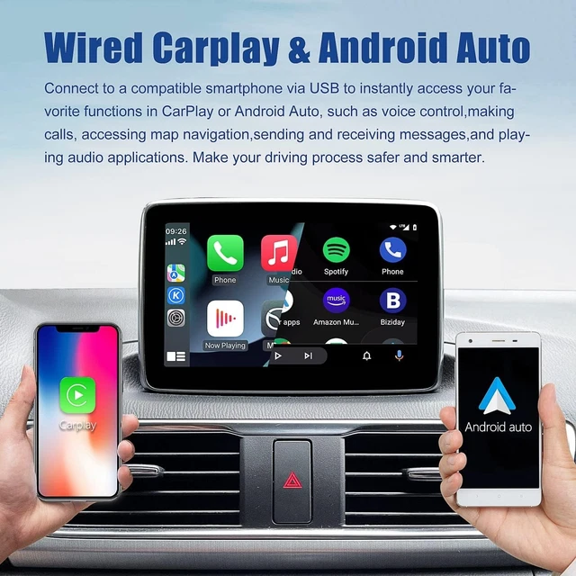 MAZDA CARPLAY AND Android Auto Retrofit Kit TK78-66-9U0C OEM Hub Fits ...
