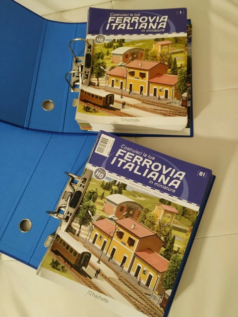RACCOLTA COMPLETA HACHETTE "Costruisci la tua ferrovia italiana in ...
