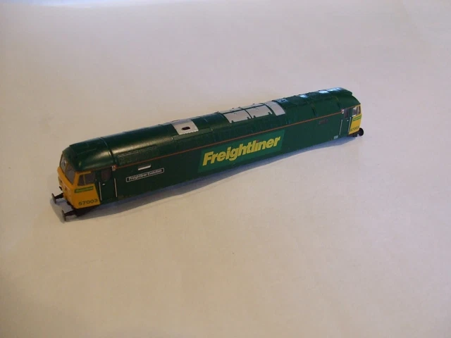 GRAHAM FARISH N gauge Class 57 loco body.57003 Freightliner Evolution ...