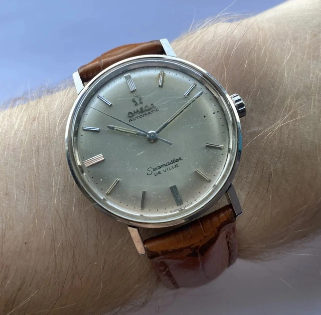 OMEGA SEAMASTER DE Ville Automatic Swiss Made Stainless Steel Vintage ...