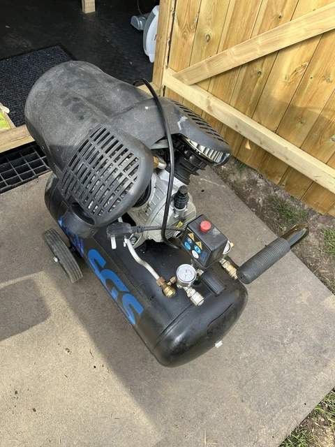 SGS 50 LITRE Direct Drive V-Twin High Power Air Compressor 14.6CFM 3 ...