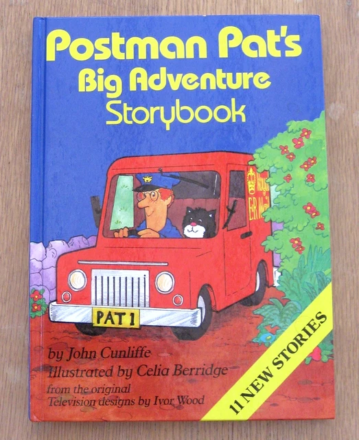 POSTMAN PAT’S BIG Adventure Storybook John Cunliffe 1987 Vintage ...