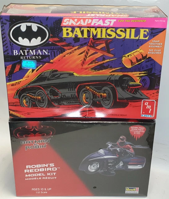 BATMAN RETURNS : Batmissile & Robin's Redbird Model Kits By Revell ...