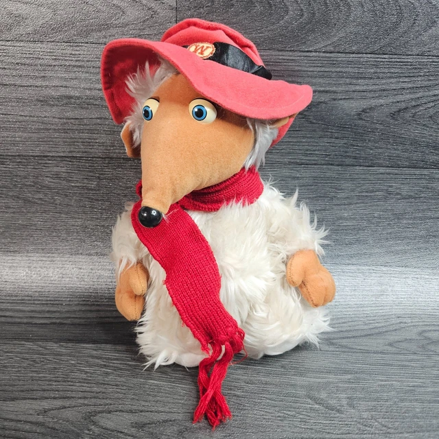 VINTAGE WOMBLE ORINOCO Soft Toy Plush with Hat and Scarf 1998 ...