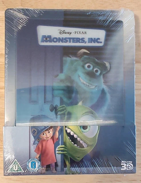 MONSTERS, INC. 3D/2D Limited Lenticular Edition Blu-ray Steelbook ...