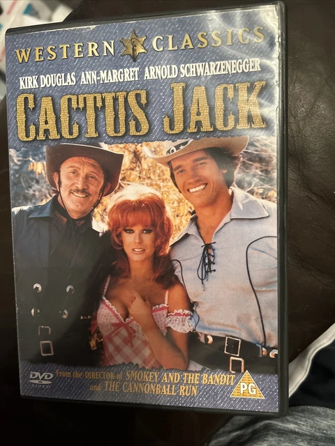 CACTUS JACK (DVD, 2002)-Kirk Douglas Arnold Schwarzenegger-RARE-Western ...