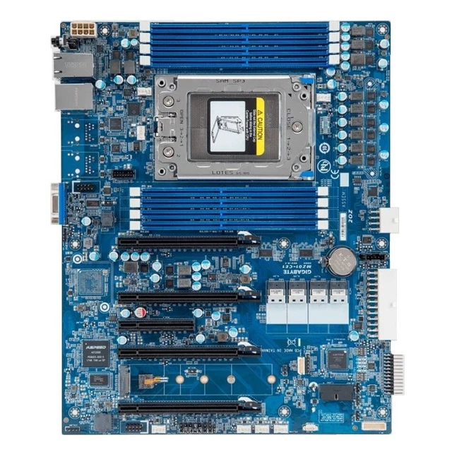 GIGABYTE MZ01-CE1 SCHEDA madre server ATX + Advanced Micro Devices Epyc ...
