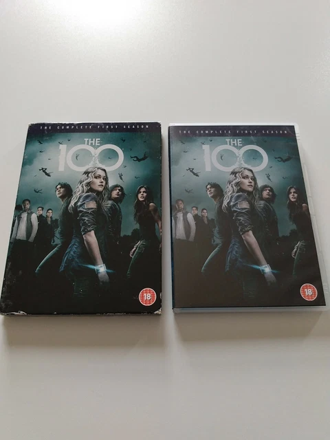 THE 100: THE Complete First Season DVD (2014) Eliza Taylor cert 18 3 ...