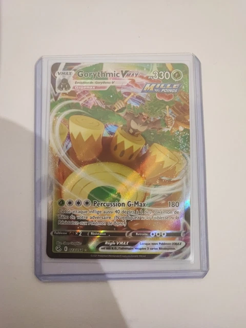 CARTE POKÉMON OFFICIELLE Gorythmic Vmax 023/264 Full Art Neuve EUR 9,50 ...