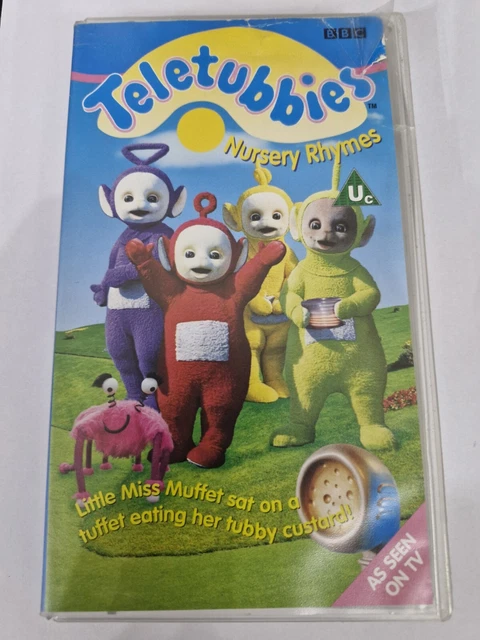 TELETUBBIES NURSERY RHYMES VHS Video Cassette Tape $1.95 - PicClick AU