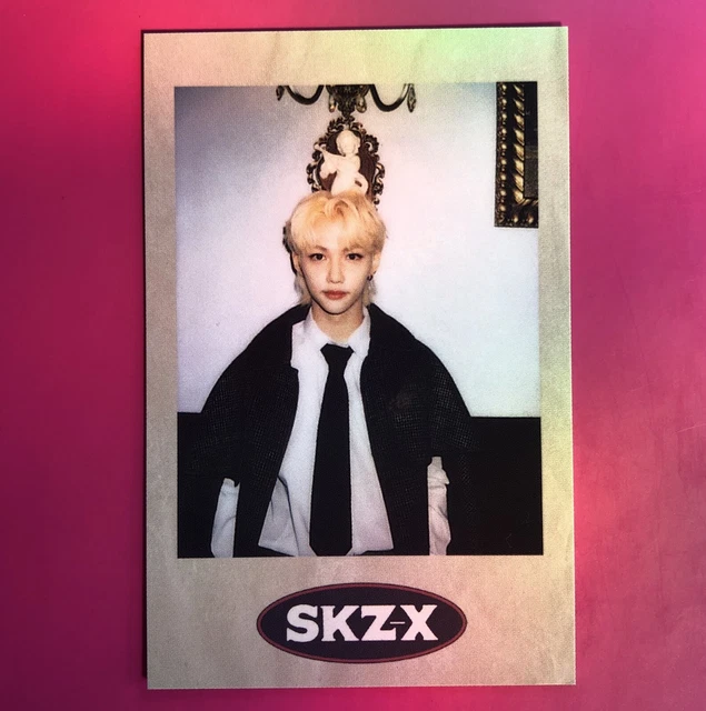 STRAY KIDS OFFICIAL Skz X Skz-x Felix Preorder Polaroid Photocard Photo ...