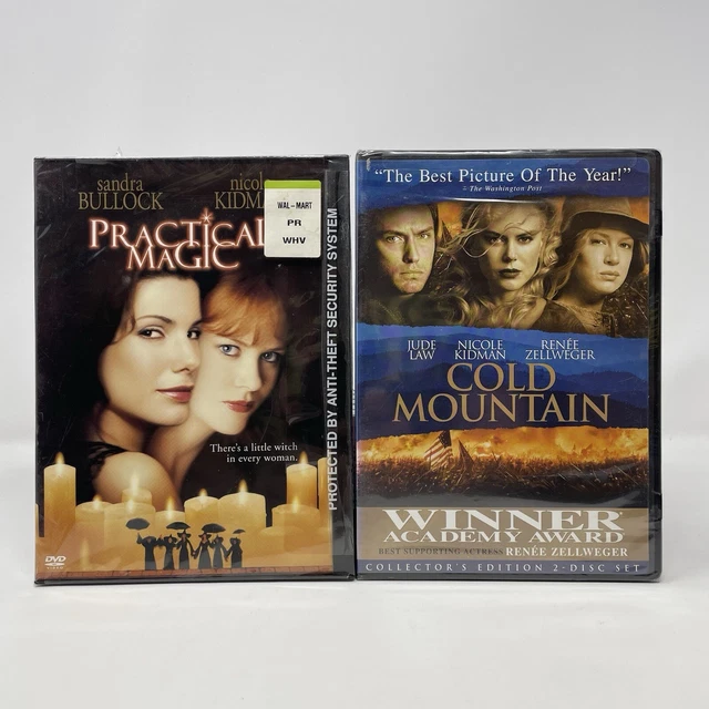 PRACTICAL MAGIC & Cold Mountain (2 DVD Lot) Nicole Kidman - Jude Law - New $22.05 - PicClick AU