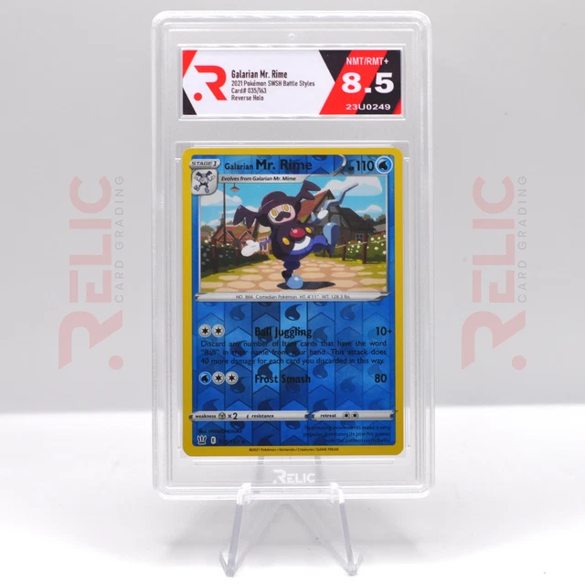 GALARIAN MR. RIME 2021 Pokemon Battle Styles #035/163 - Reverse Holo $4 ...
