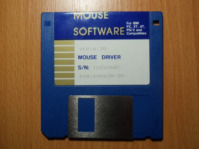 LOGITECH MOUSE DRIVER 6.20 MS-DOS Treiber für serielle 2- und 3-Tasten ...