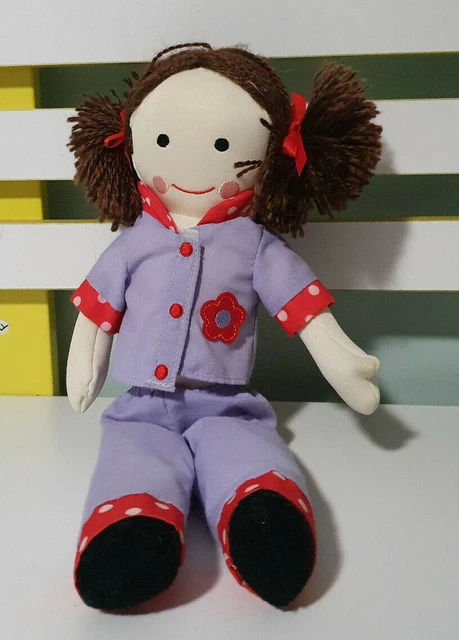JEMIMA PLUSH TOY Play School Abc Kids Purple Pyjamas 34Cm Doll £17.35 ...