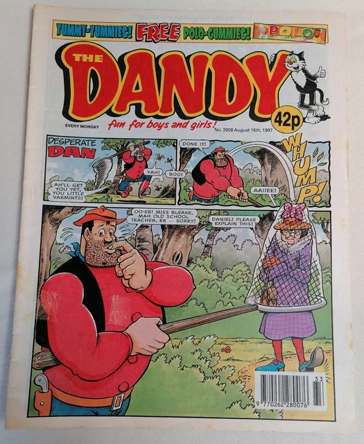 COMIC - VINTAGE British Comic The Dandy Fun For Boys & Girls No. #2908 ...