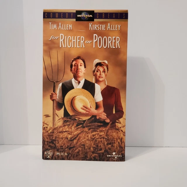 FOR RICHER OR Poorer (VHS, 1998) Tim Allen Kirstie Alley £4.71 ...