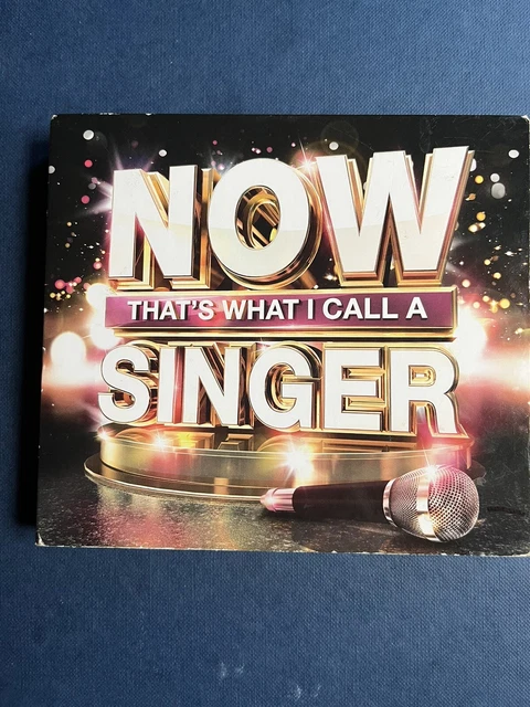NOW THAT’S WHAT I Call A Singer used 63 track compilation CD pop rock ...