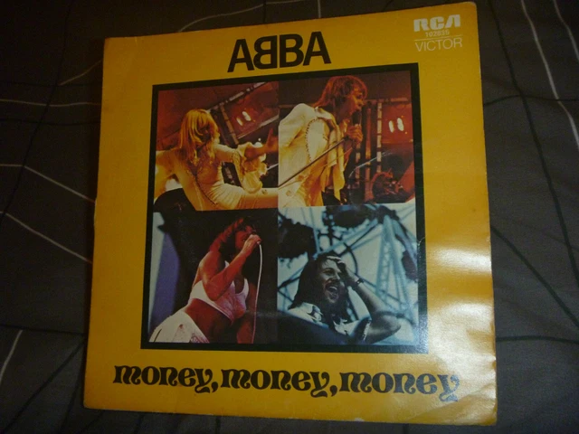 ABBA MONEY money money Original Aust 1976 1st pressing rare DB matrix ...