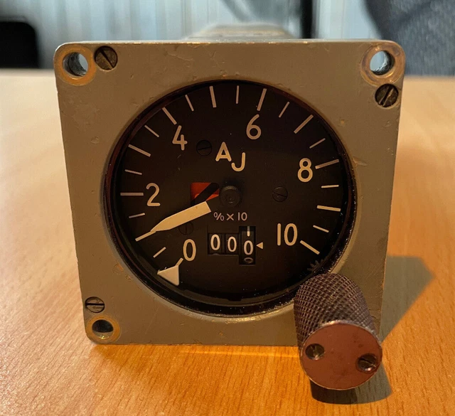 TORNADO COCKPIT NOZZLE Position AJ Indicator Needle Gauge ST443-3 £40. ...