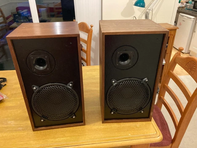 JENSEN 2-WAY 8 ohm Loudspeakers - refitted with modern 10" Fane woofers ...