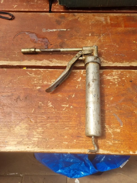 PRESSOL VINTAGE GREASE gun made in Germany £12.99 - PicClick UK